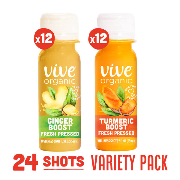 Ginger Turmeric Shots | Wellness Shots | Vive Organic