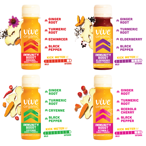 Immunity Boost Shot Sampler Pack | Wellness Shots | Vive Organic